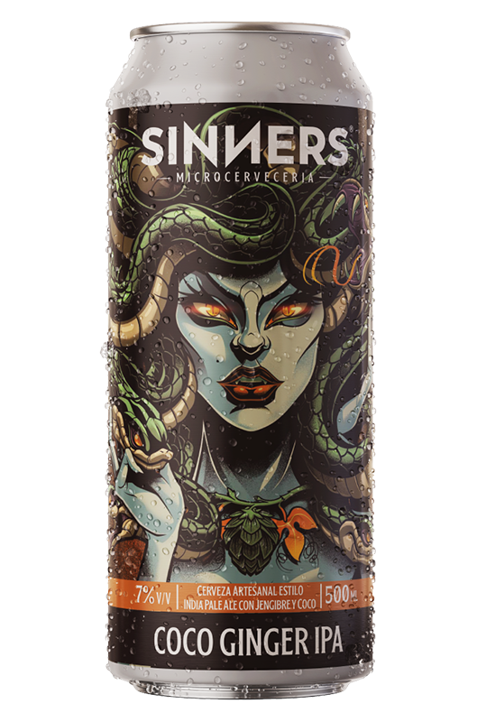 COCO GINGER IPA 4 PACK – sinners-beers